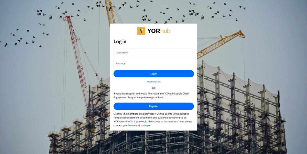 New YORhub Member Site Launched | YORhub