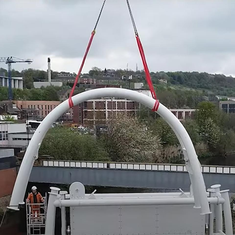 Rotherham Canal flood barrier | YORhub